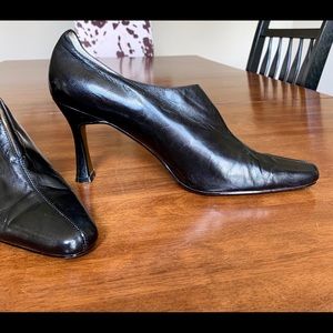 Bellini | Shoes | Bellini Womens Black Leather High Heel Bootie | Poshmark